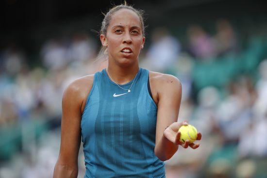 Madison Keys Usa During Roland Garros Editorial Stock Photo - Stock ...