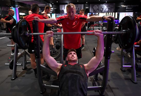 John Ashby James Ratti During Weights Editorial Stock Photo - Stock ...