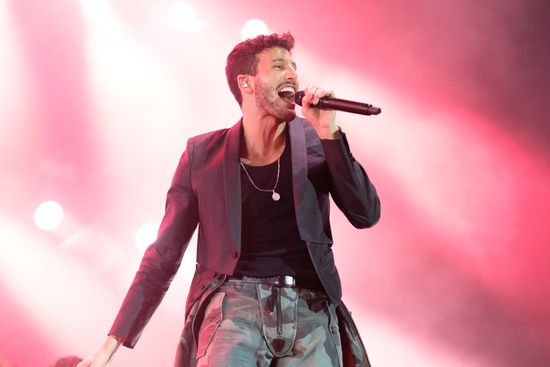 Colombian Singer Sebastian Yatra Performs During Editorial Stock Photo ...
