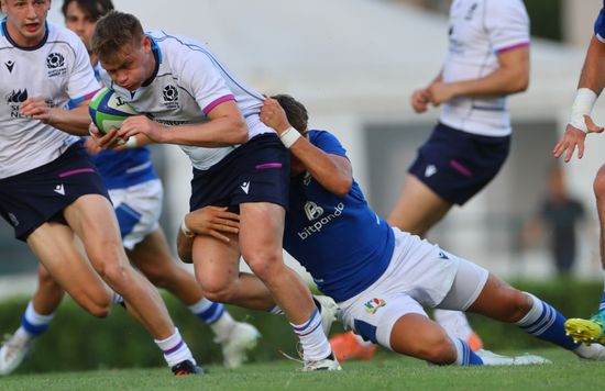 Scotland Vs Italy Scotlands Andrew Stirrat Editorial Stock Photo ...
