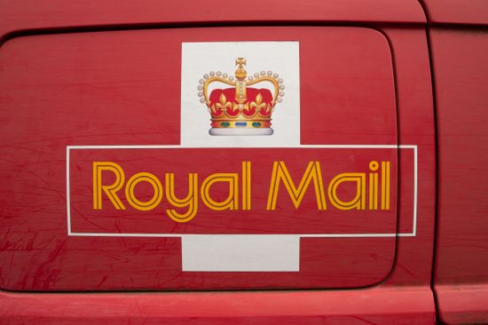 Royal Mail Logo On Postal Van Editorial Stock Photo - Stock Image ...