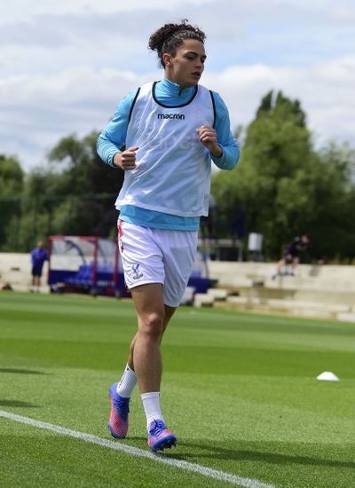 Noah Watson Crystal Palace Warms Before Editorial Stock Photo - Stock ...