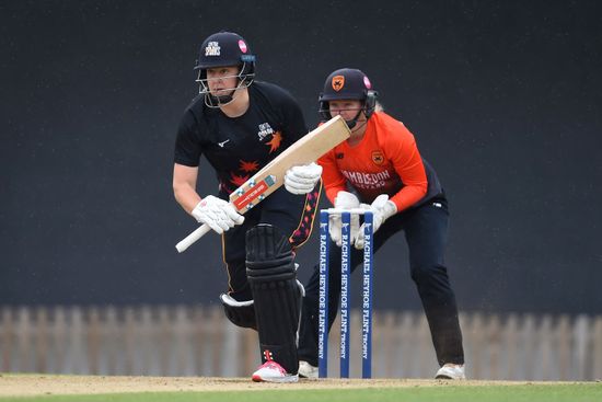 Abbey Freeborn Central Sparks Batting During Editorial Stock Photo ...