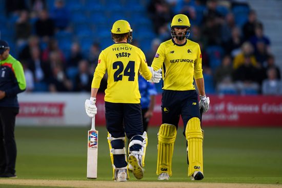 Tom Prest James Vince Hampshire Hawks Editorial Stock Photo - Stock ...