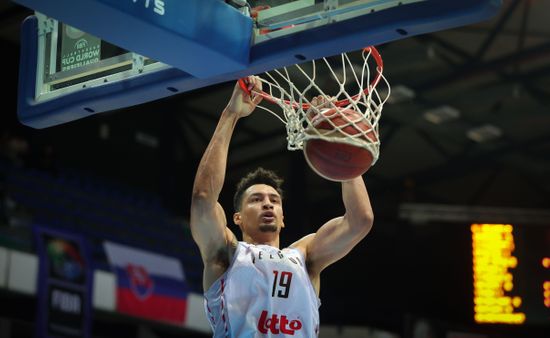 Belgiums Ismael Bako Fights Ball During Editorial Stock Photo - Stock ...
