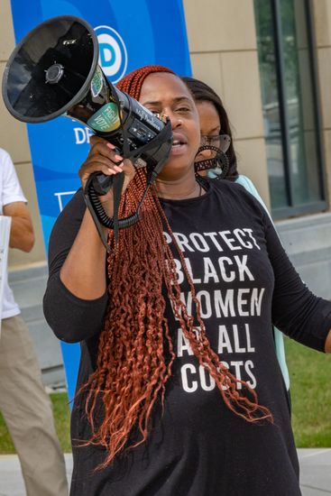 Activist Porsche Queen Miller Activist Demand Editorial Stock Photo ...