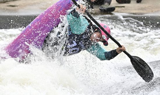 Emily Jackson Usa During Womens Kayak Editorial Stock Photo - Stock ...