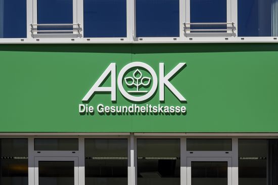 Aok Logo Health Insurance Company Kempten Editorial Stock Photo - Stock ...