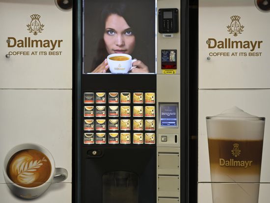 Drinks Machine Dallmayr Coffee Editorial Stock Photo - Stock Image ...