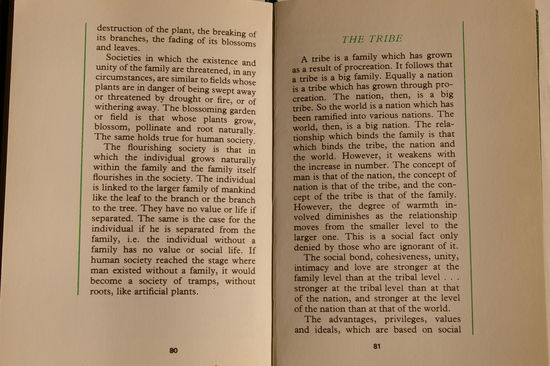 Green Book By Colonel Muammar Gaddafi Editorial Stock Photo - Stock ...