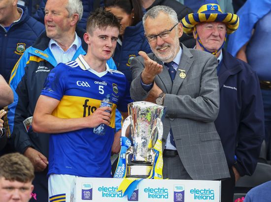 Offaly Vs Tipperary Tipperarys Sam Ofarrell Editorial Stock Photo ...