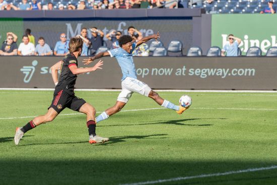 Talles Magno 43 Nycfc Controls Ball Editorial Stock Photo - Stock Image ...
