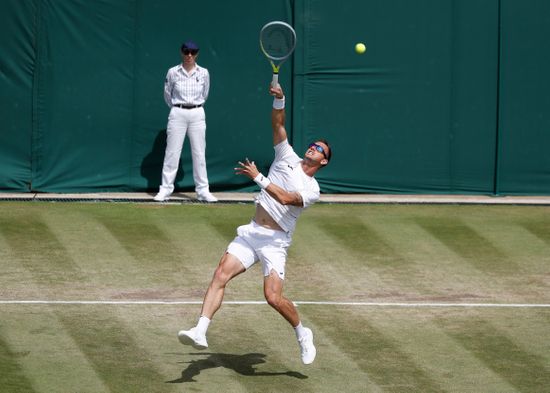 Filip Polasek Svk Plays Forehand Matthew Editorial Stock Photo - Stock ...