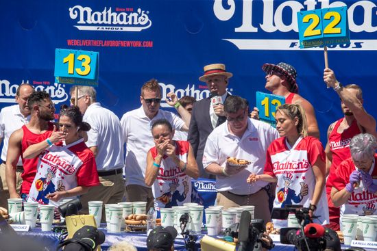 Top Female Competitive Eaters Sarah Rodriguez Editorial Stock Photo ...