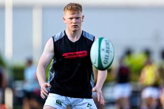 Ireland Vs England Irelands Ethan Coughlan Editorial Stock Photo ...
