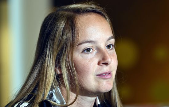 Belgiums Goalkeeper Lisa Lichtfus Pictured During Editorial Stock Photo ...