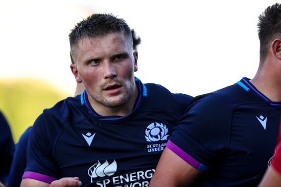 Scotland Vs Georgia Scotlands Max Williamson Editorial Stock Photo ...