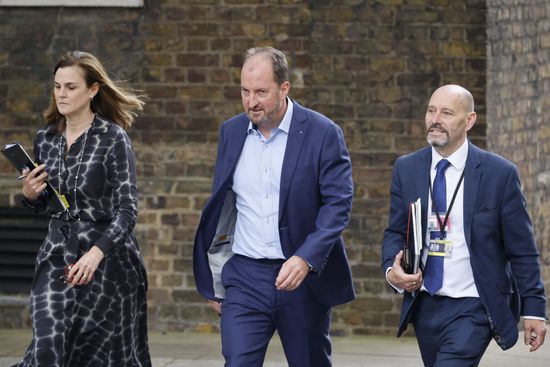Members Downing Street Team Lr Samantha Editorial Stock Photo - Stock ...