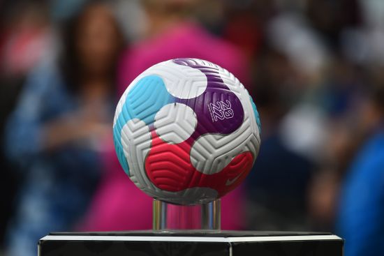 Euro 22 Ball Before Uefa Womens Editorial Stock Photo - Stock Image ...