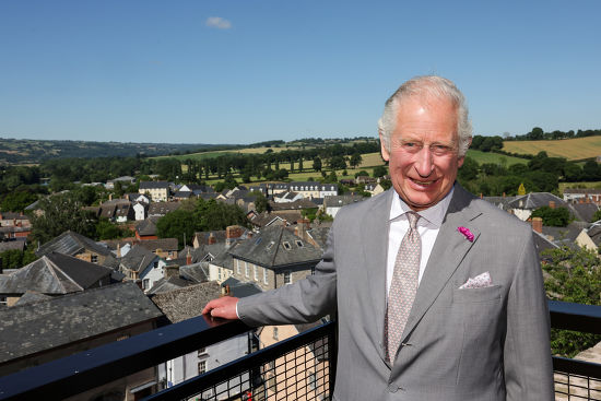 Prince Charles Poses Photograph Viewing Platform Editorial Stock Photo ...