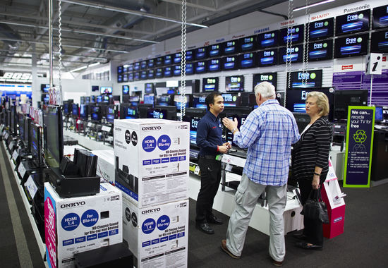 Customers Inside Currys Store London Britain Editorial Stock Photo ...