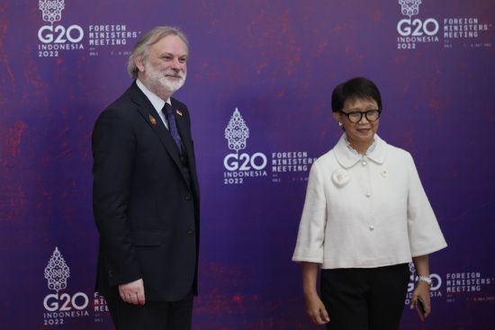 Indonesias Foreign Minister Retno Marsudi R Editorial Stock Photo