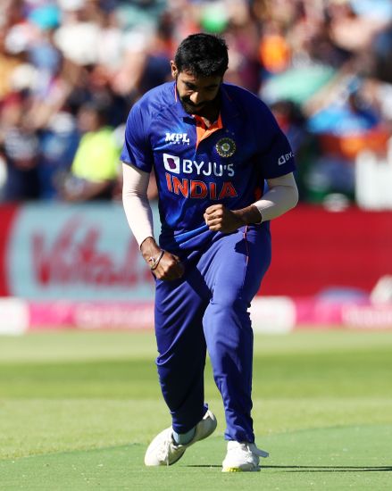 Jasprit Bumrah India Celebrates Taking Wicket Editorial Stock Photo ...