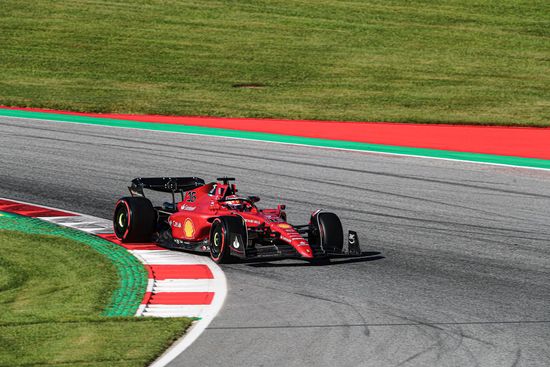 Charles Leclerc Mon Ferrari F175 Editorial Stock Photo - Stock Image ...