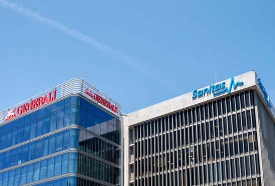 Italian Insurance Company Generali L Spains Editorial Stock Photo ...