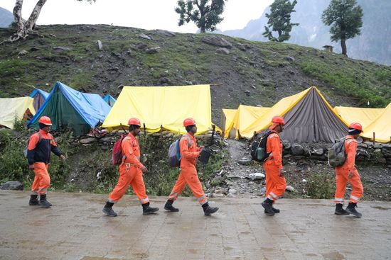 Ndrf Personnel Leave Ongoing Rescue Operations Editorial Stock Photo - Stock Image | Shutterstock