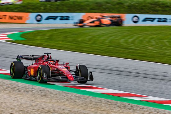 Charles Leclerc Mon Ferrari F175 Editorial Stock Photo - Stock Image ...