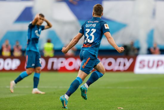 Nuraly Alip L Zenit St Petersburg Editorial Stock Photo - Stock Image ...