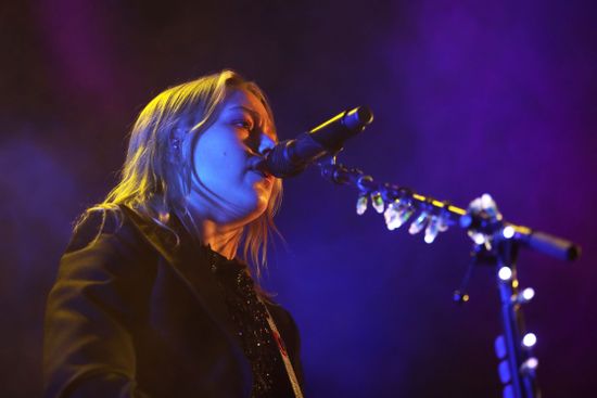 American Singer Phoebe Bridgers Performs During Editorial Stock Photo ...