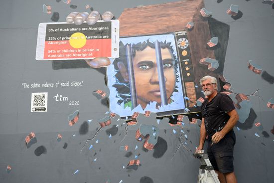 Artist Tim Guider Poses Photograph Front Editorial Stock Photo - Stock ...