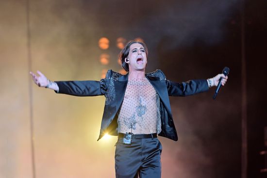 Italian Glam Rock Band Maneskin Singer Editorial Stock Photo - Stock ...