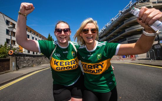 Dublin Vs Kerry Kerry Fans Amanda Editorial Stock Photo - Stock Image ...