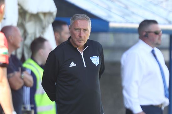 Peterheads Manager Jim Mcinally During Premier Editorial Stock Photo ...