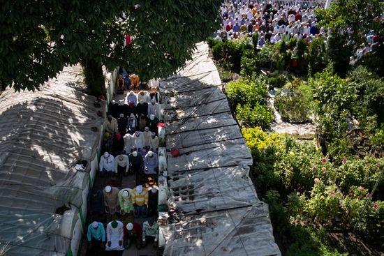 Nepali Muslims Attend Mass Prayers During Editorial Stock Photo - Stock ...