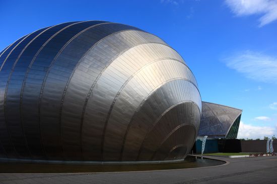 City Glasgow Science Centre Building Science Editorial Stock Photo ...