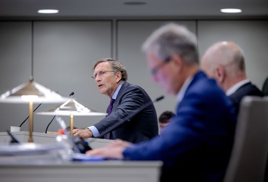 Joris Backer D66 Senate During Twoday Editorial Stock Photo - Stock ...