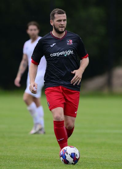 Pierce Sweeney Exeter City During Pre Editorial Stock Photo - Stock ...