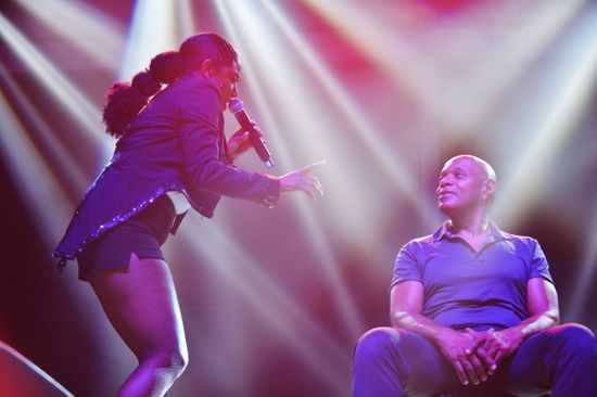 Karyn White Lenny Green Perform Live Editorial Stock Photo - Stock ...