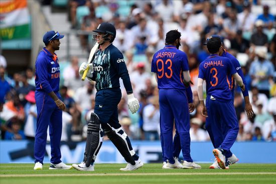 Wicket Jasprit Bumrah India Celebrates Taking Editorial Stock Photo ...
