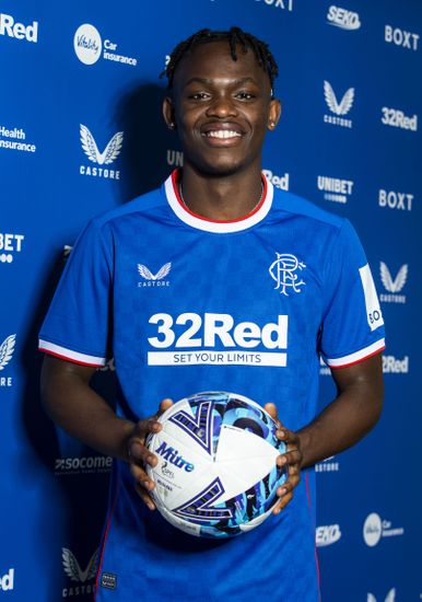 Rabbi Matondo Signs Rangers On 4 Editorial Stock Photo - Stock Image ...