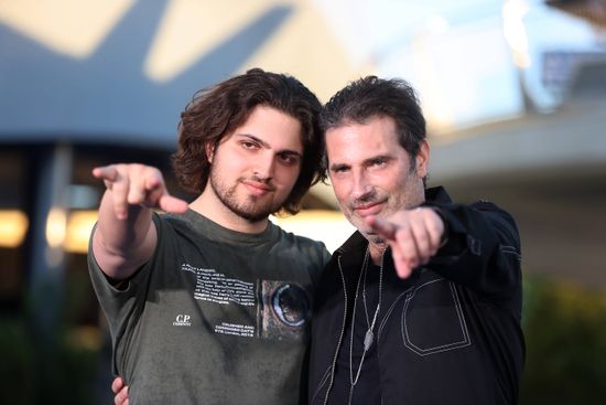 Yohan Orlinski His Father Richard Orlinski Editorial Stock Photo ...