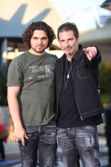 Yohan Orlinski His Father Richard Orlinski Editorial Stock Photo ...