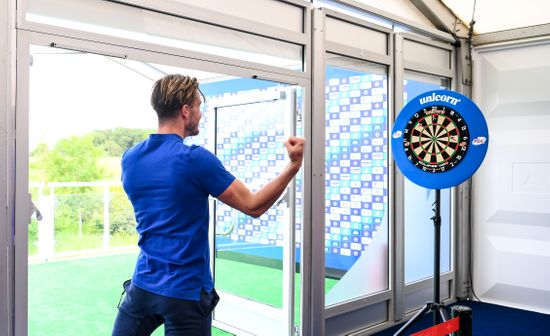 Jack Grealish Has Game Darts Declan Editorial Stock Photo - Stock Image ...