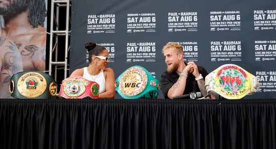 Puerto Rican Boxer Amanda Serrano L Editorial Stock Photo - Stock Image ...