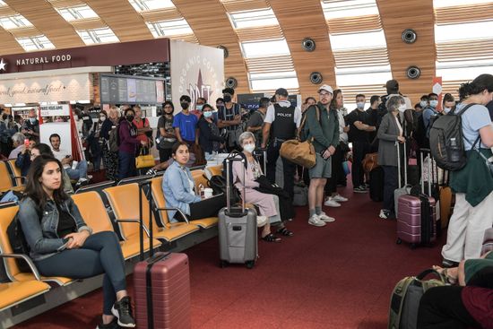 Illustrations Boarding Area Roissy Charles De Editorial Stock Photo ...