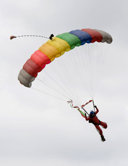 Parachuting Display By 1st Parachute Brigade Editorial Stock Photo ...